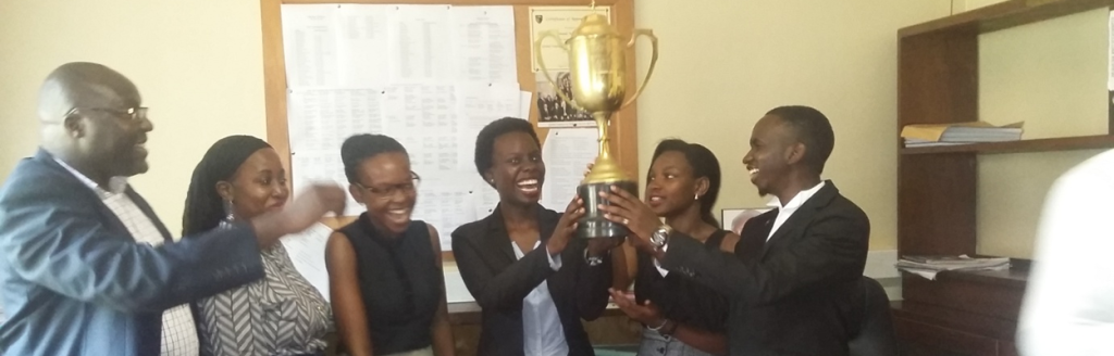 SoL Receives ICRC Moot Trophy – Makerere University School of Law